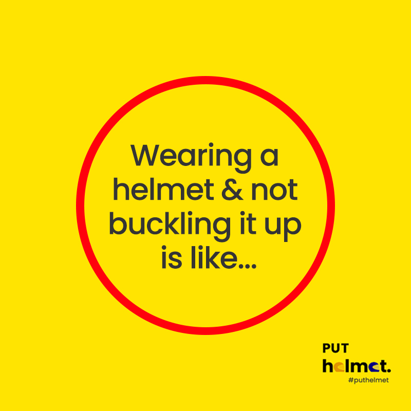 Road Safety Slogans Helmet