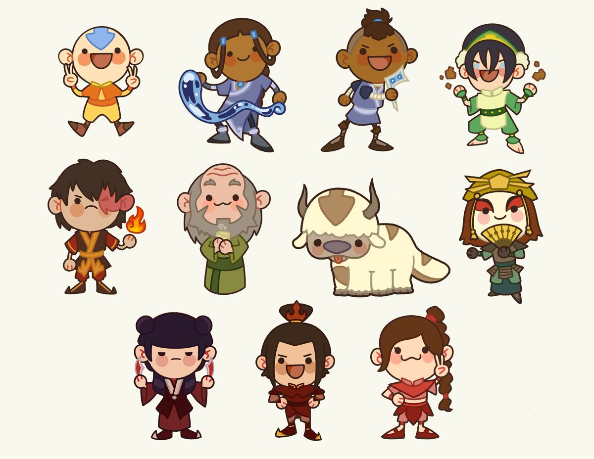 「atla stickers! these will be available o」|calのイラスト