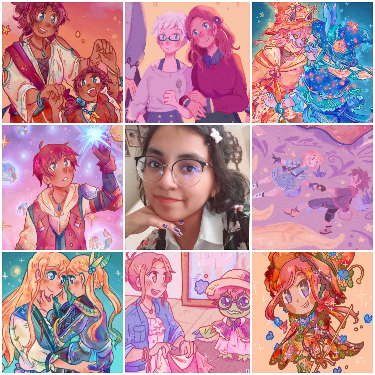 「#artvsartist2020 I drew this year??? HUH???? 」dani の漫画