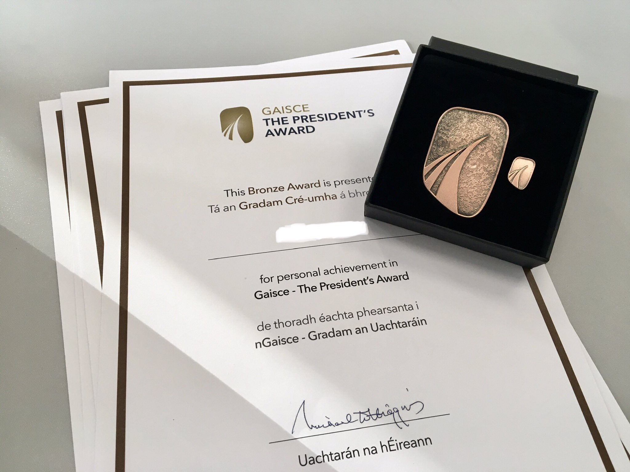 Gaisce Awards Ceremony Clipart