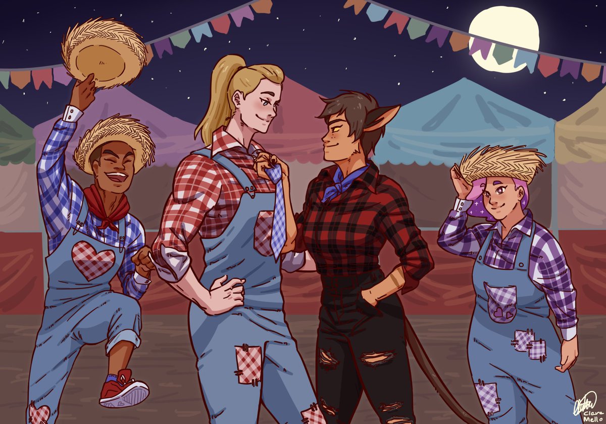 「QRT with your most popular drawing Asid」|Clara Melloのイラスト