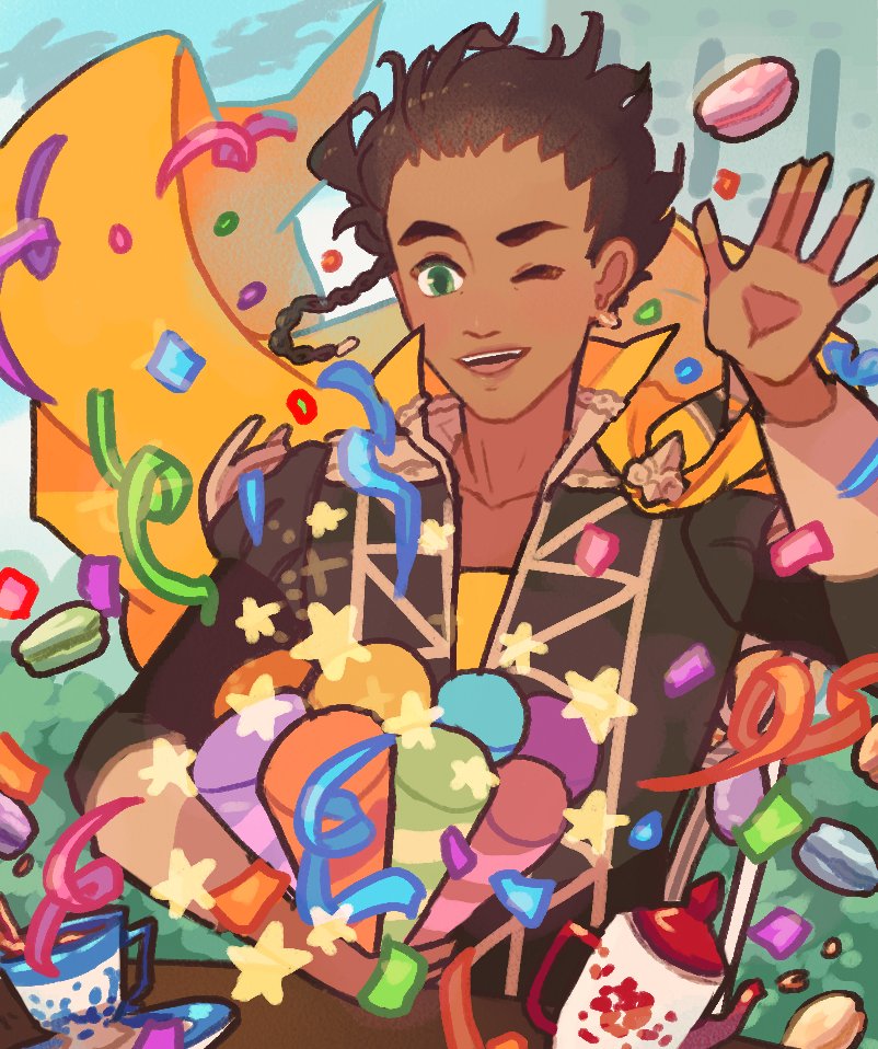 「I wanted to say that I got to draw Claud」|kotaline jonesのイラスト