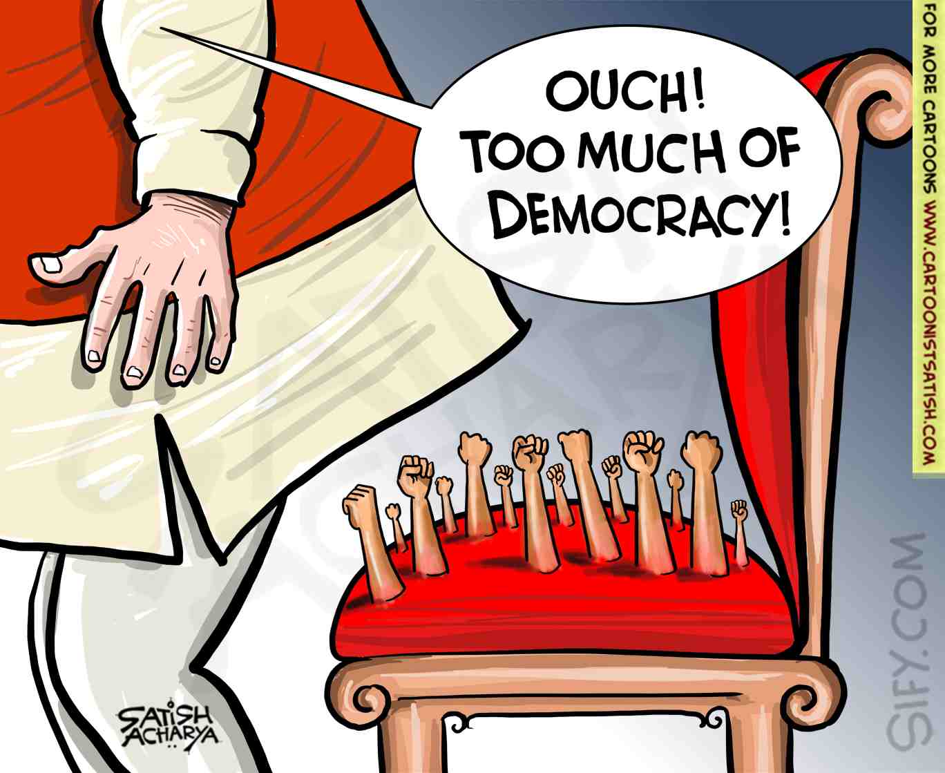 Top 147 + Democracy cartoon drawing - Delhiteluguacademy.com