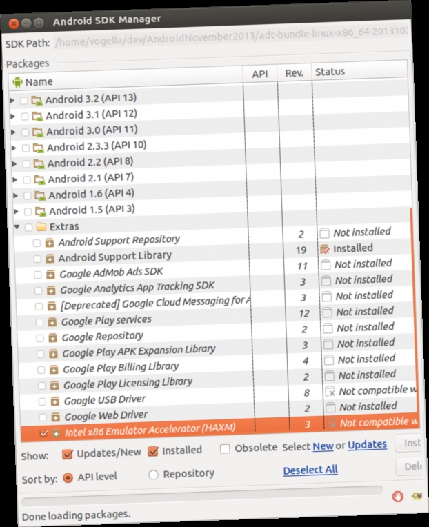 download vogella android tutorial slides / Twitter