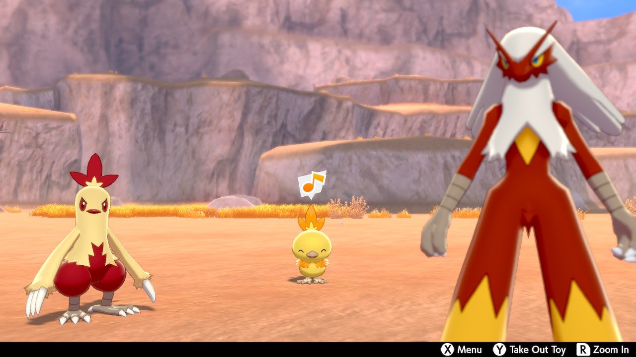 Shiny Torchic Pokemon X