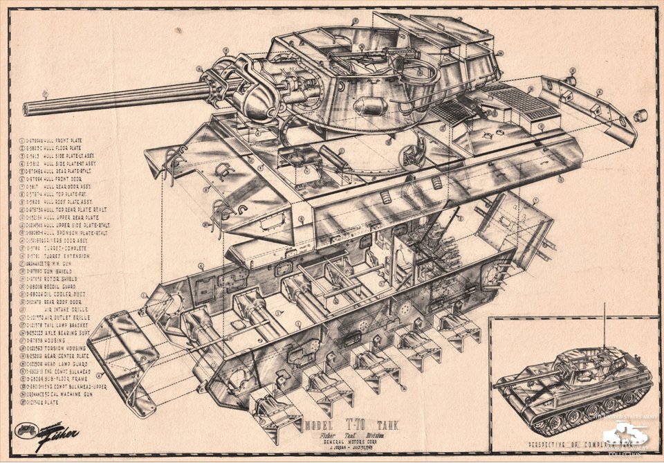 M18 Hellcat Blueprints