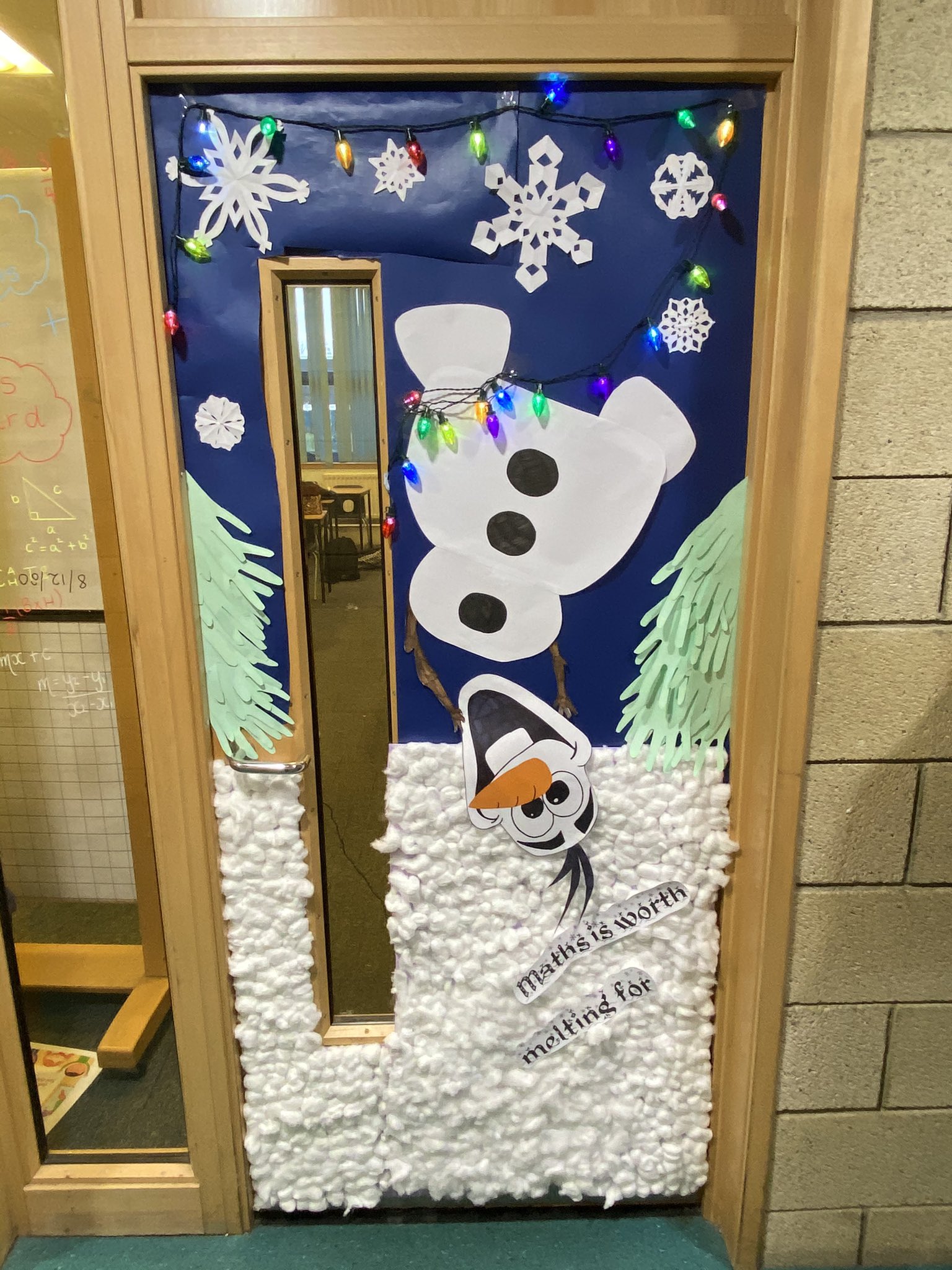 Olaf Door Decorating Ideas