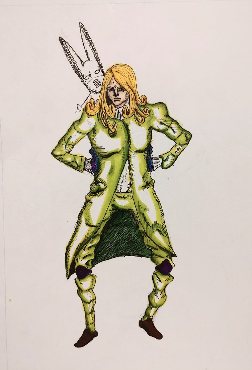 「These are some of the oldest Jojo related drawings I've done」DUJANの漫画