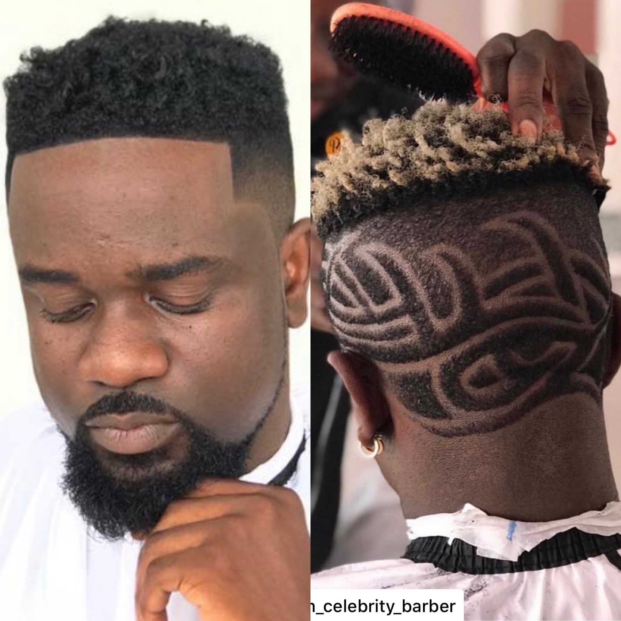 Sarkodie Hairstyle