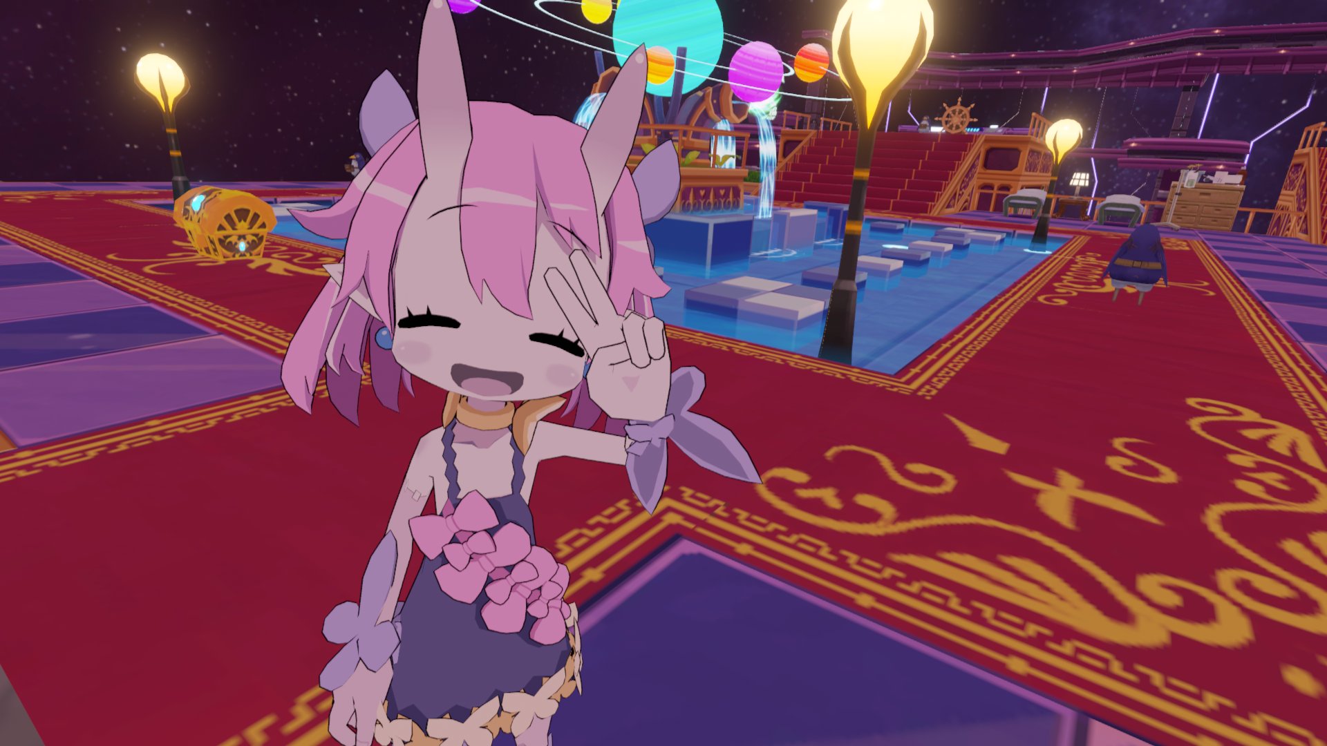 Tabaru Neko on Twitter: "Disgaea 6 took over Disgaea 5! #VRChat…