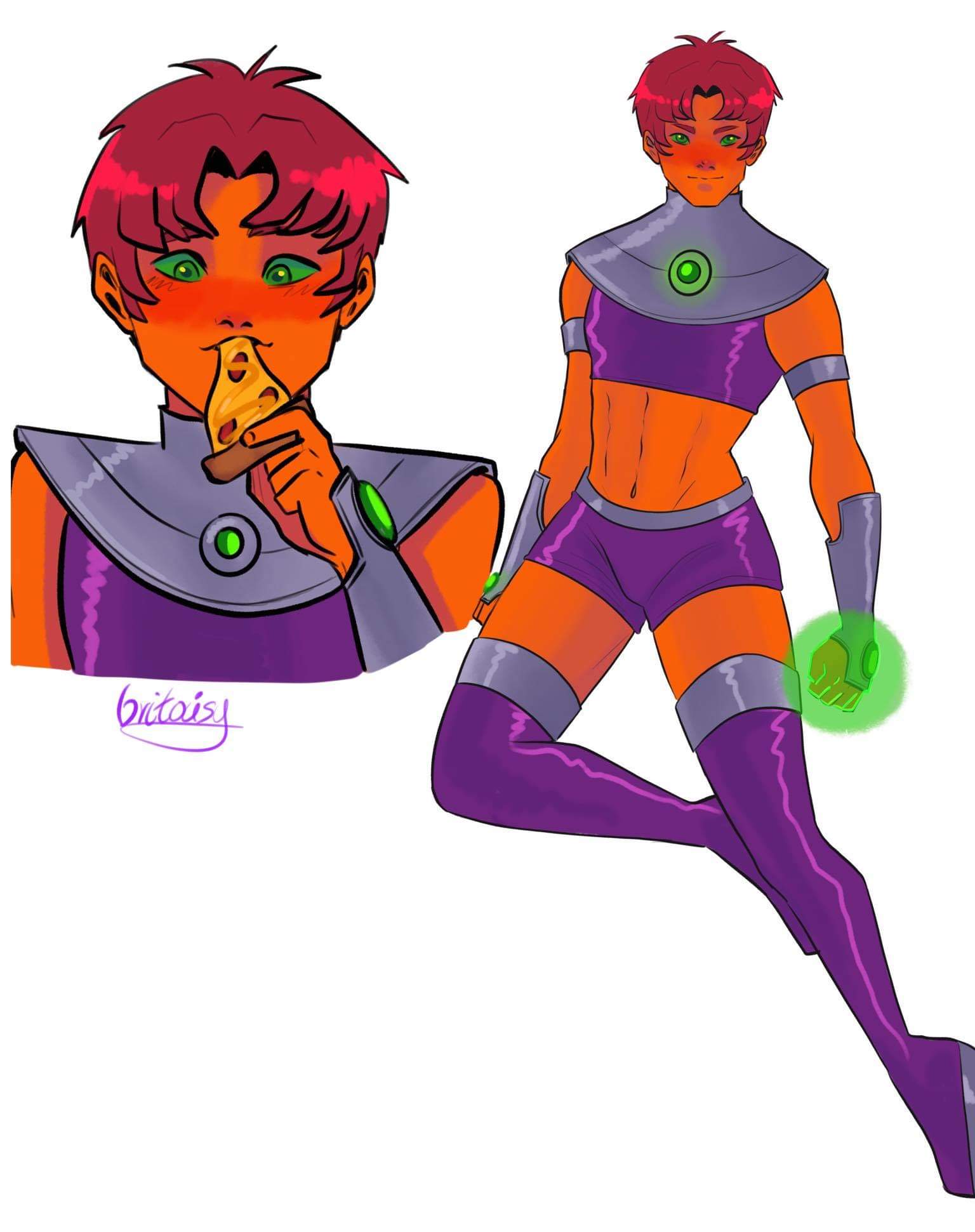 Starfire Young Justice