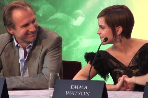 Ralph Fiennes And Emma Watson