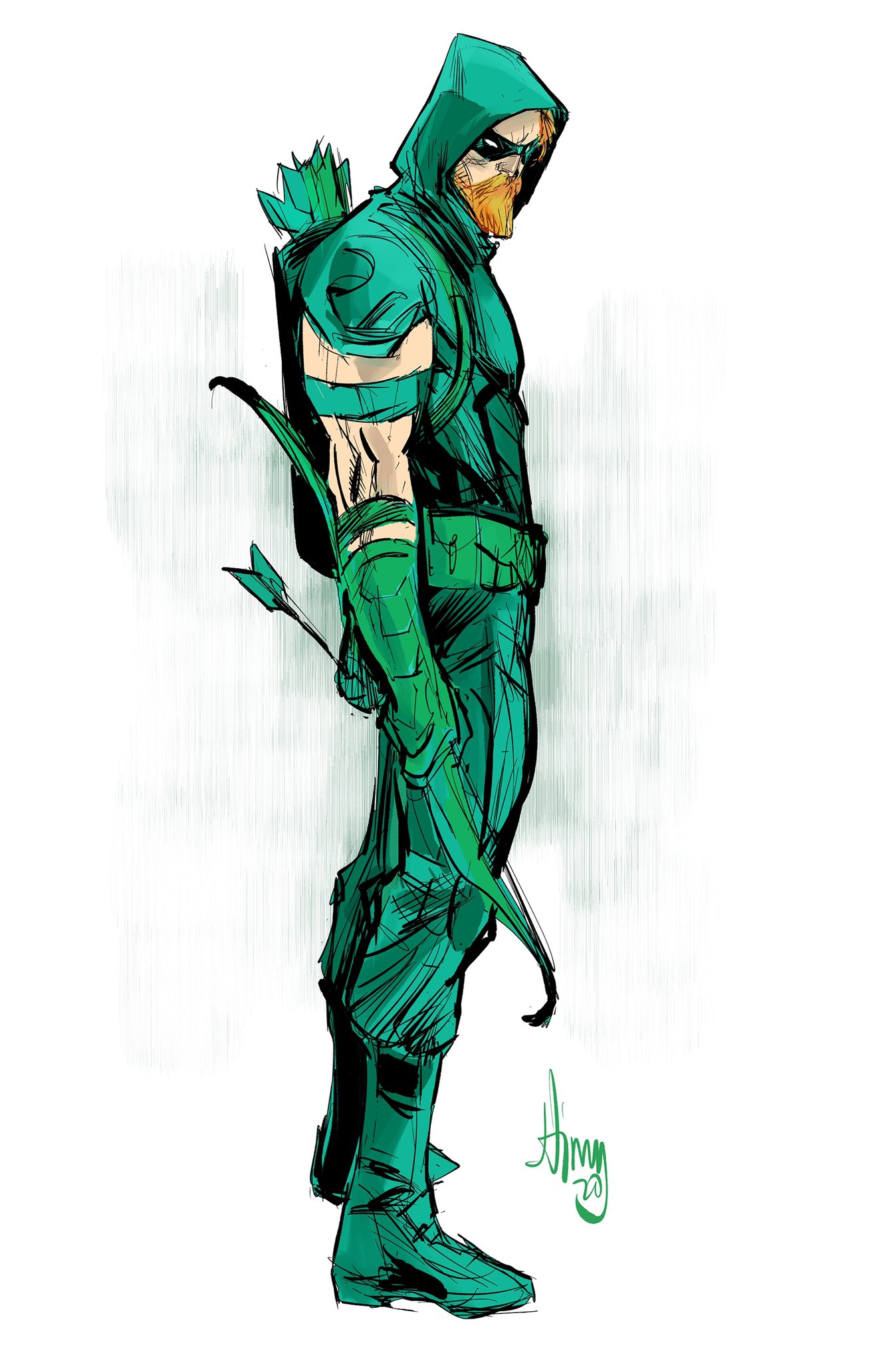 Arrow Superhero Drawings