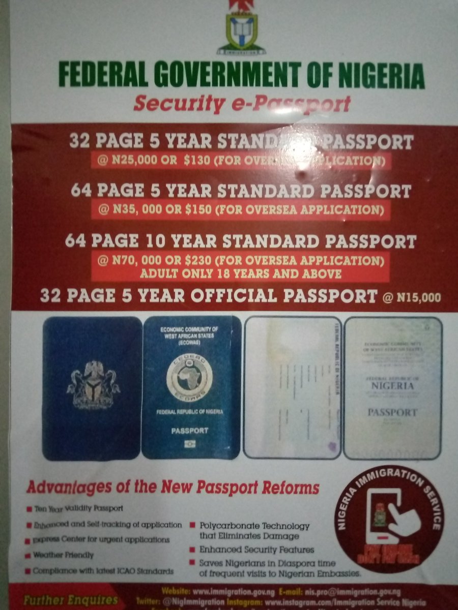 NIS UNVEILS ENHANCED e-PASSPORT REGIME AT THE FESTAC OFFICE Comptroller ...