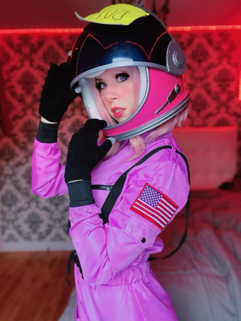 Pink Astronaut Suit