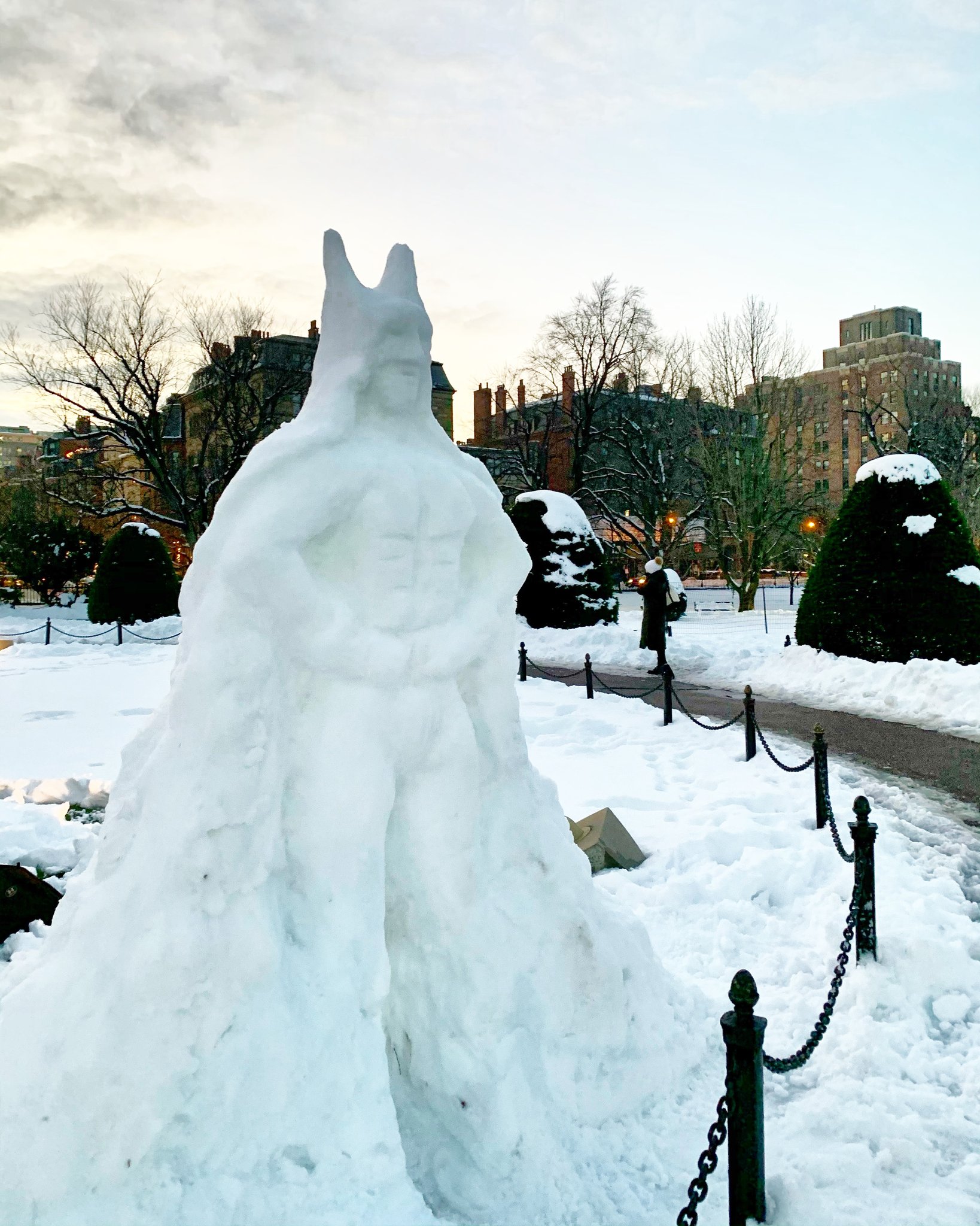 Batman Snowman