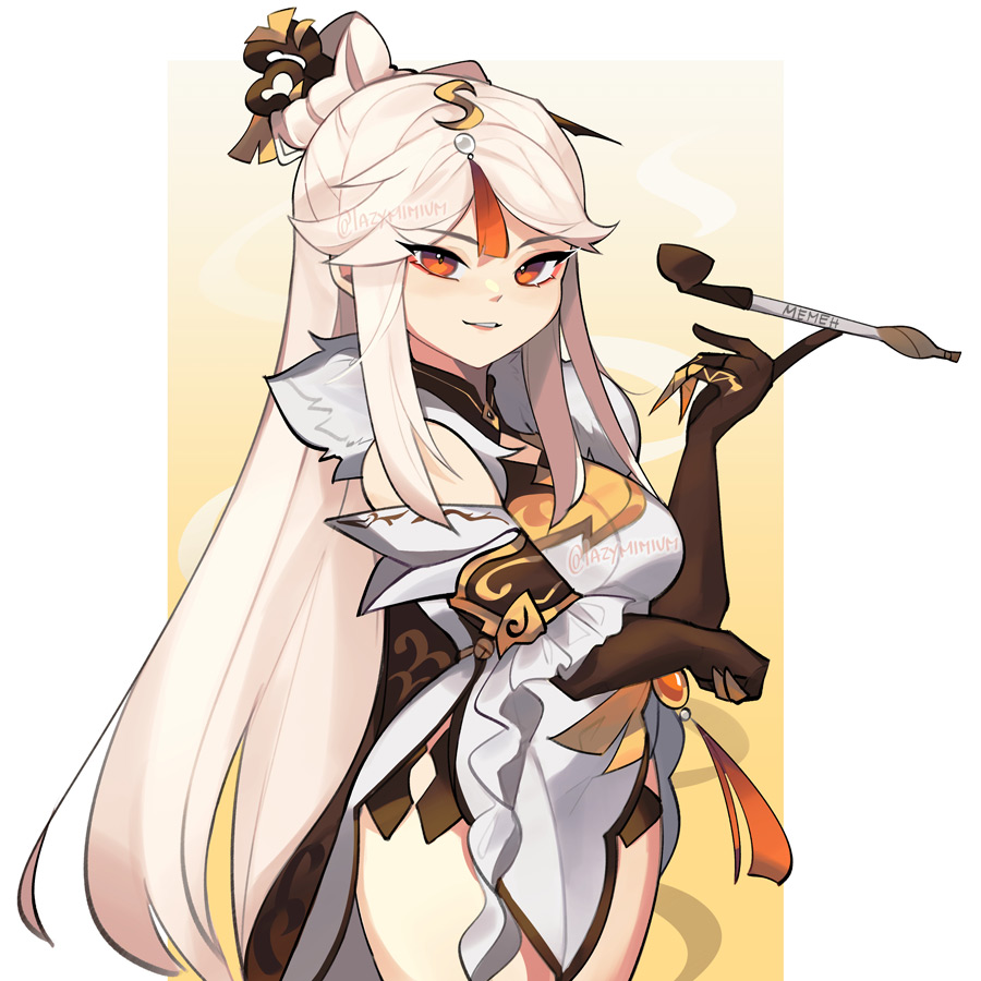 「Geo mommy & Geo daddy ? #GenshinImp」|MEMEHのイラスト