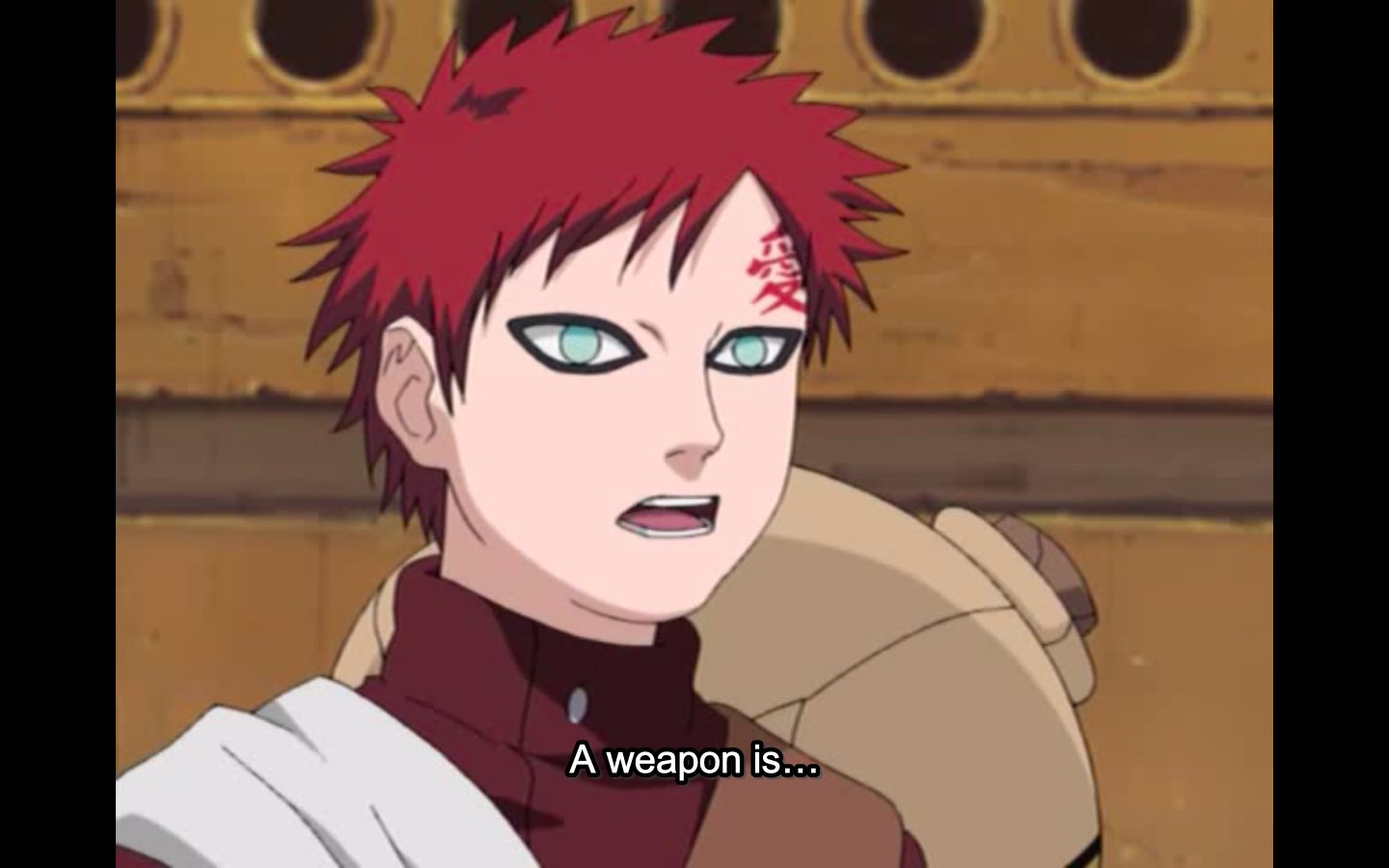 Gaara Shippuden Smiling