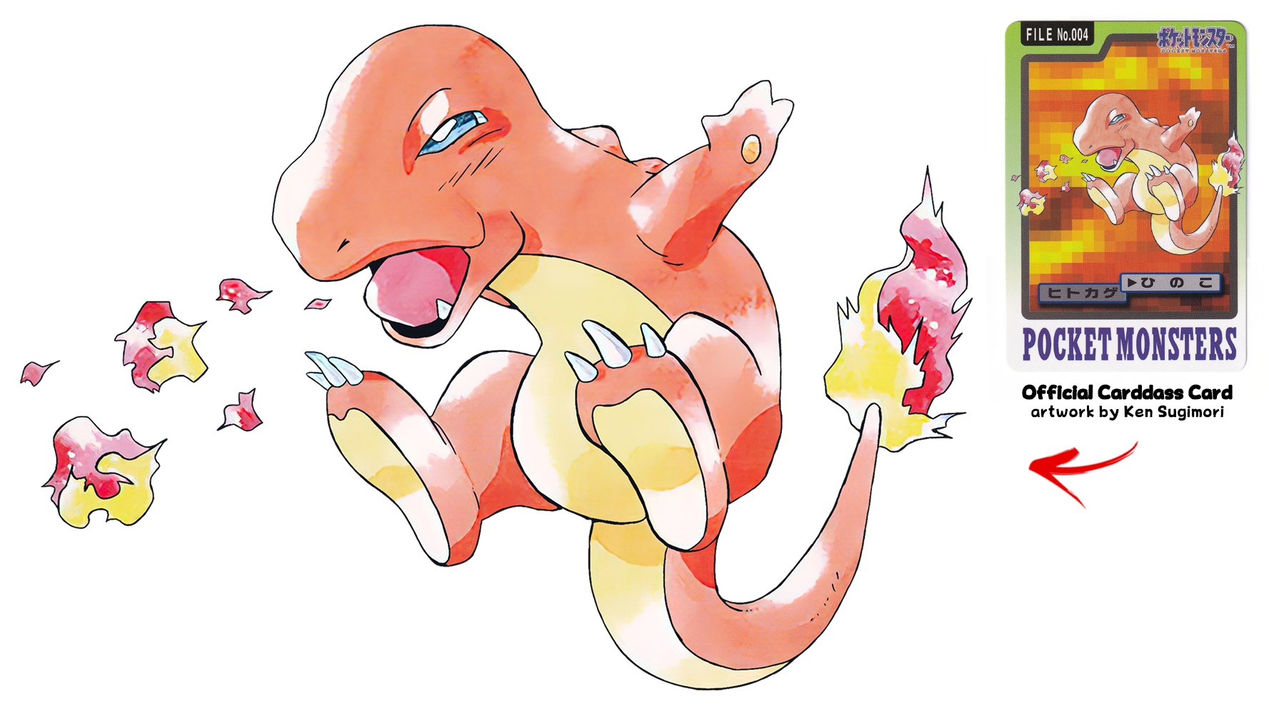Charmander Card Art