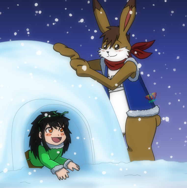 Monster Rancher Tiger And Hare