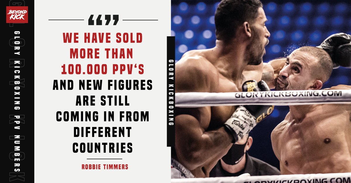 According to GLORY Head of Talent Operations Robbie Timmers, the GLORY ...