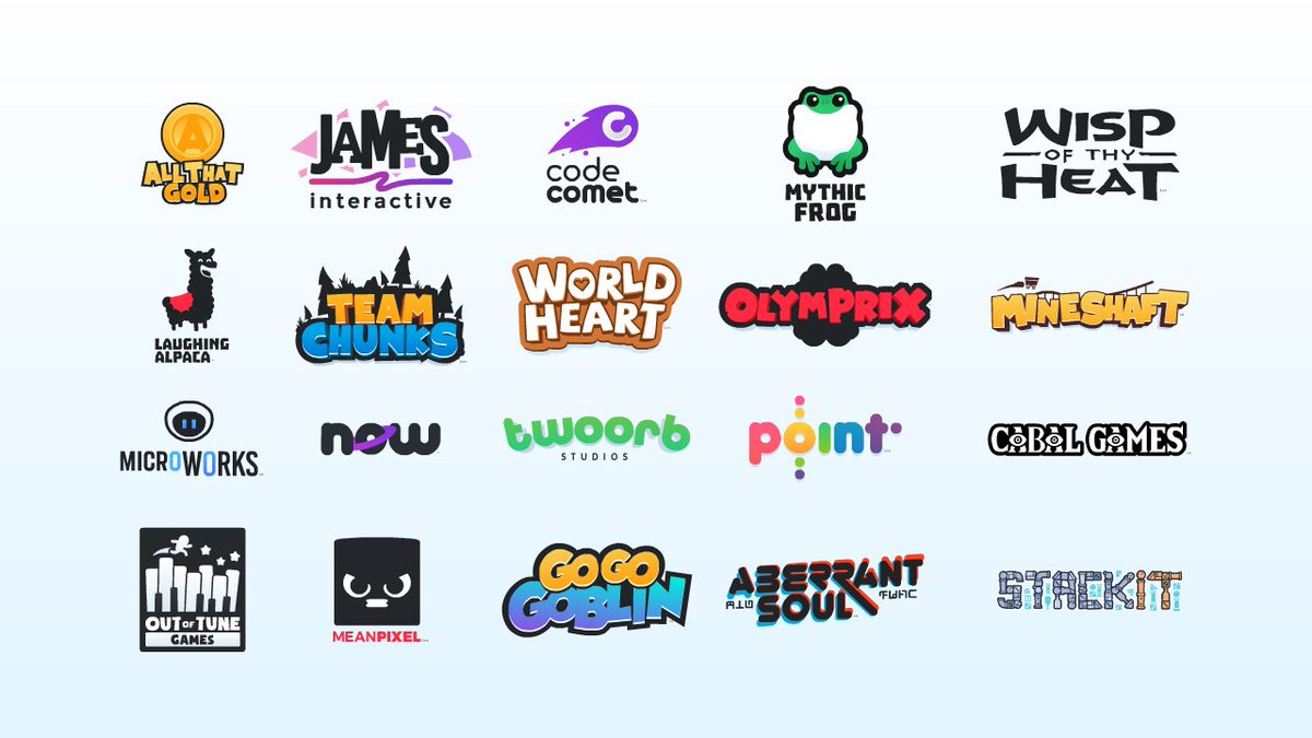 Indie Game Company Logos