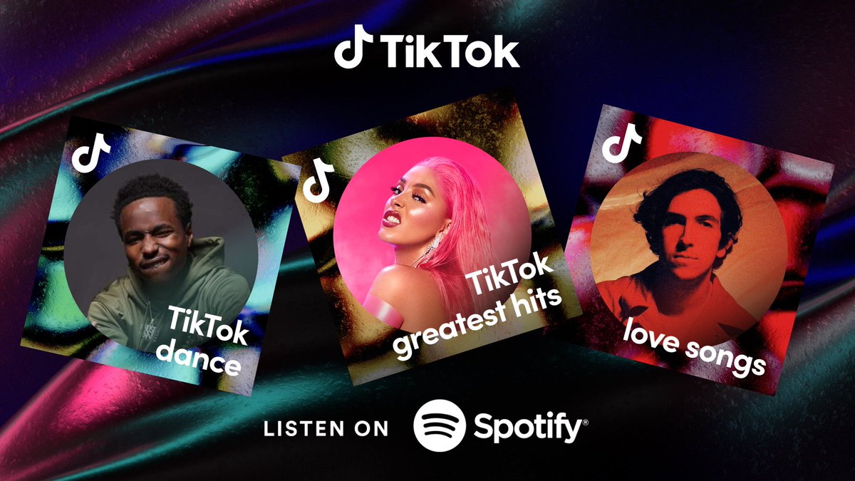 we took your favorite TikTok songs and made a bunch of playlists on ...
