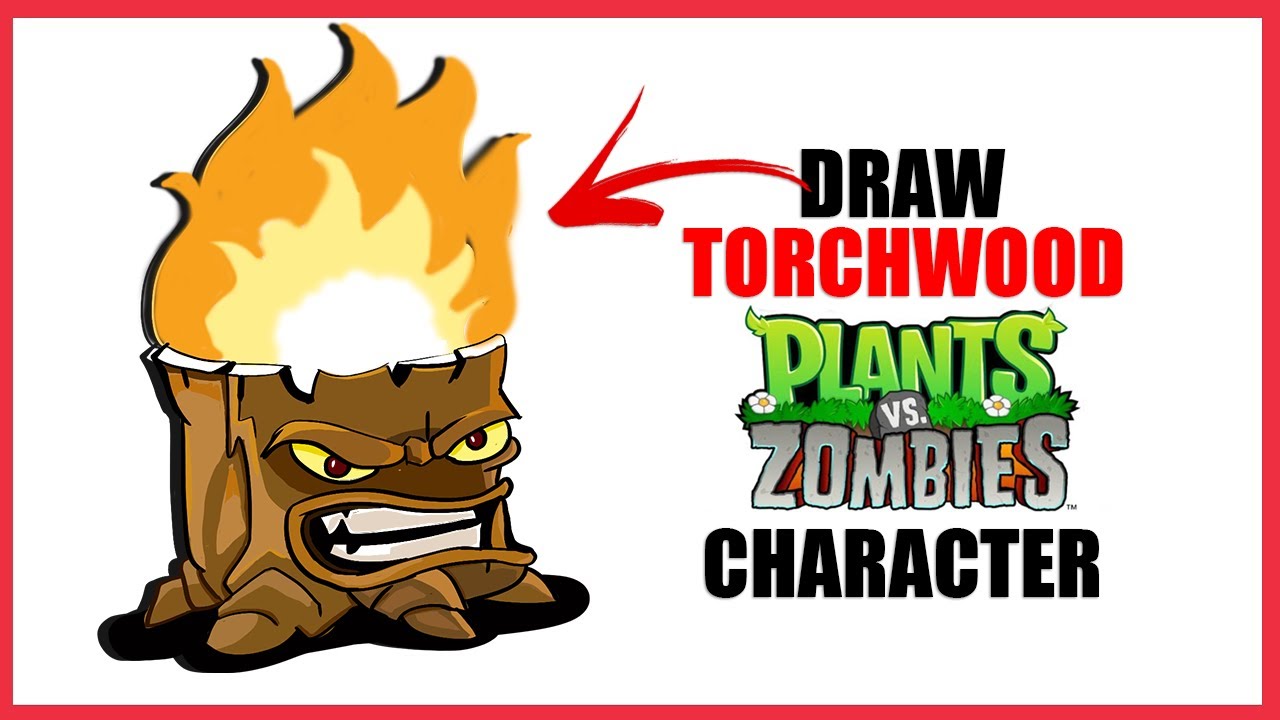 Plants Vs Zombies Characters Drawing