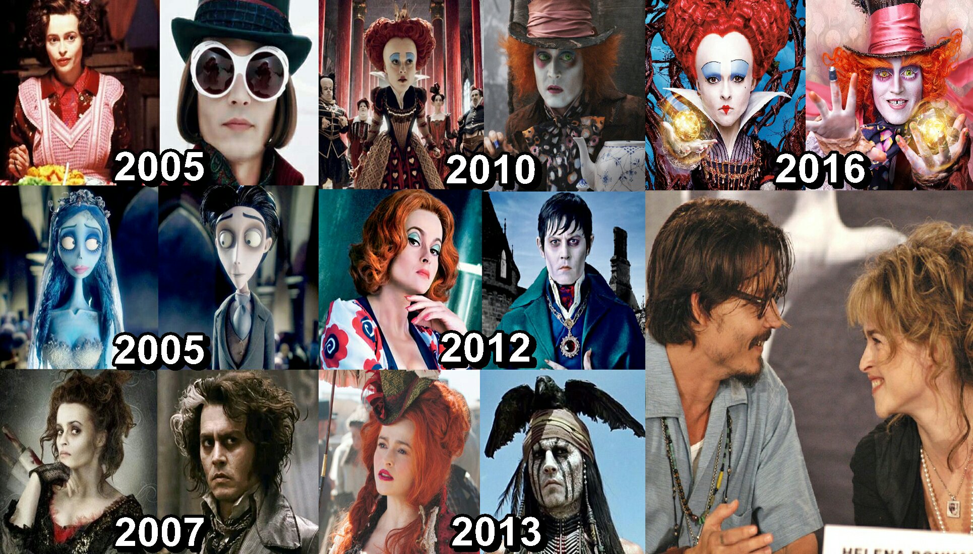 Helena Bonham Carter Johnny Depp