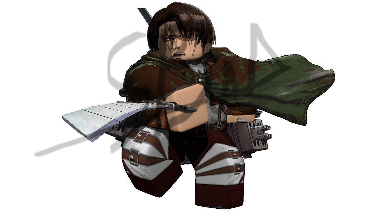 Attack On Titan Levi Render