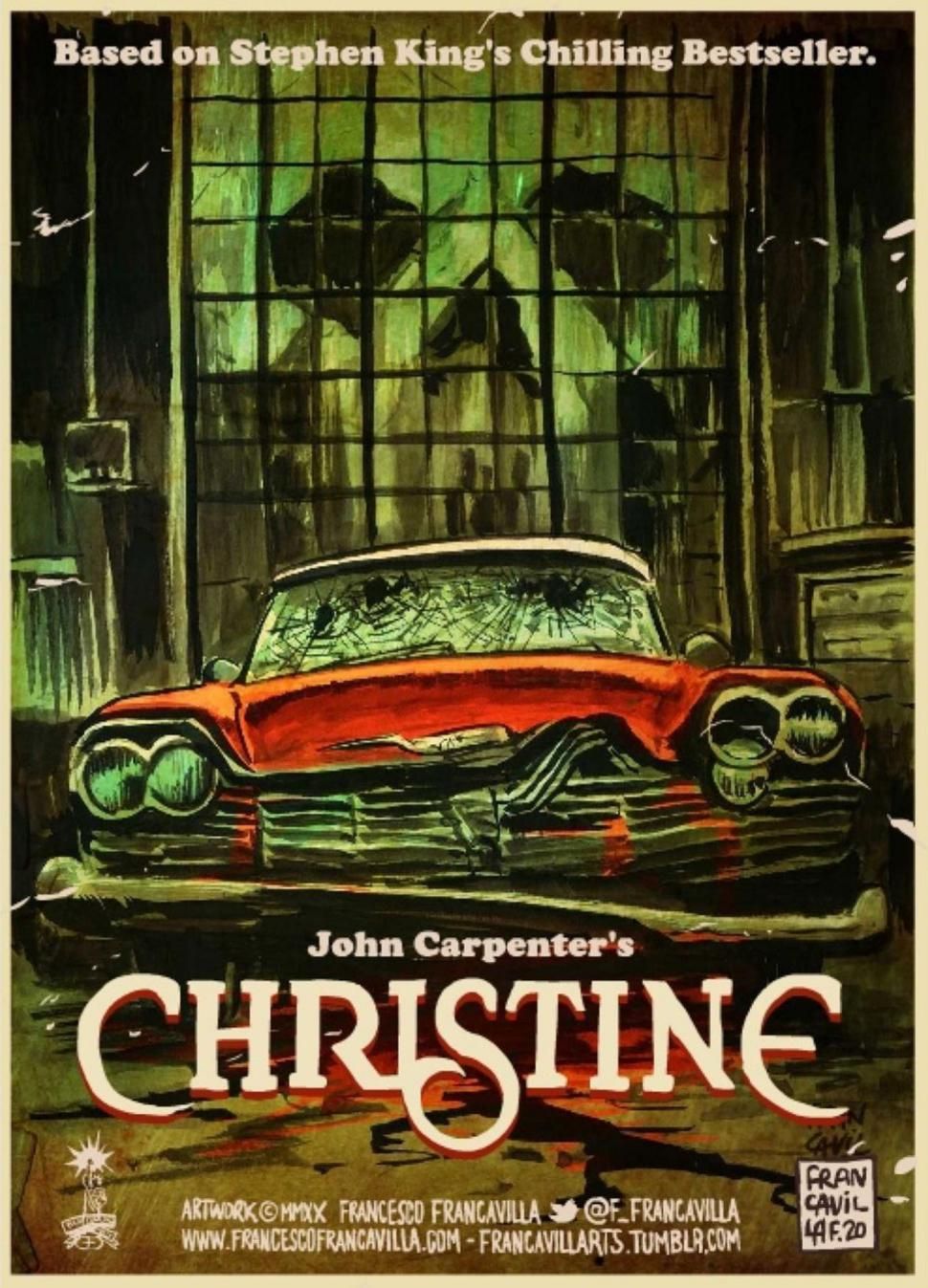 Christine 1983 Poster