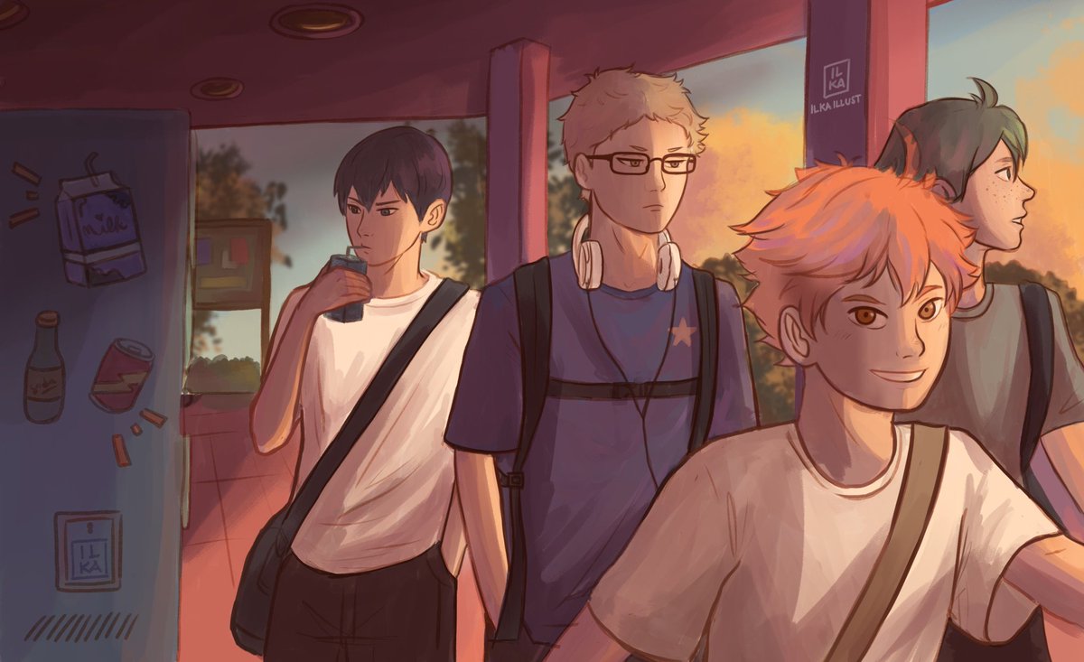 ハイキュー「karasuno's bb crows ♡ #haikyuu #ハイキュー #」|ilka | comms open (1/5)のイラスト