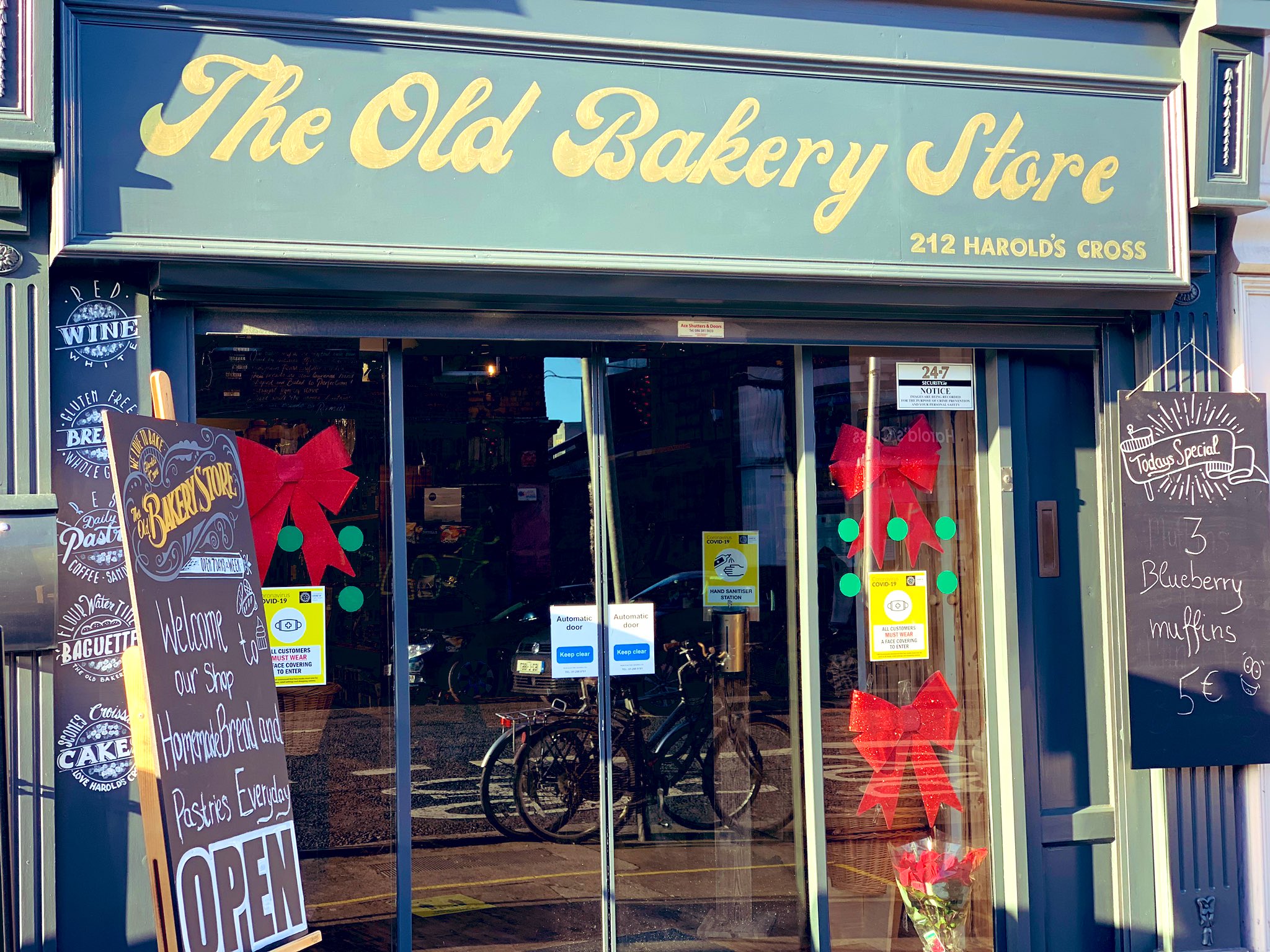 Vintage Bakery Storefront