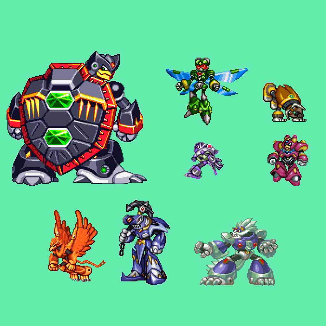 Megaman X Axl Sprites