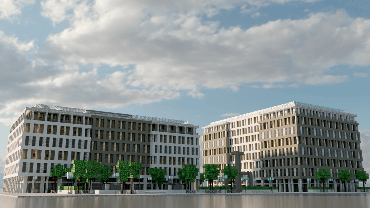Minecraft Modern Office Building