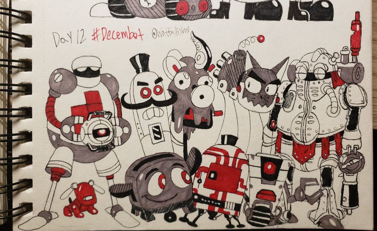 「Day 10 had the most digital editing done to it Almost every」🧇ᗯᗩᖴᖴ|🦋🧇の漫画