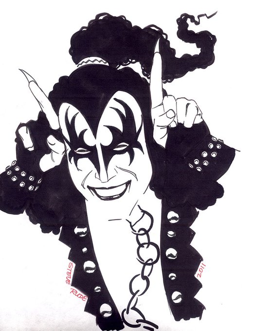 Gene Simmons Drawing