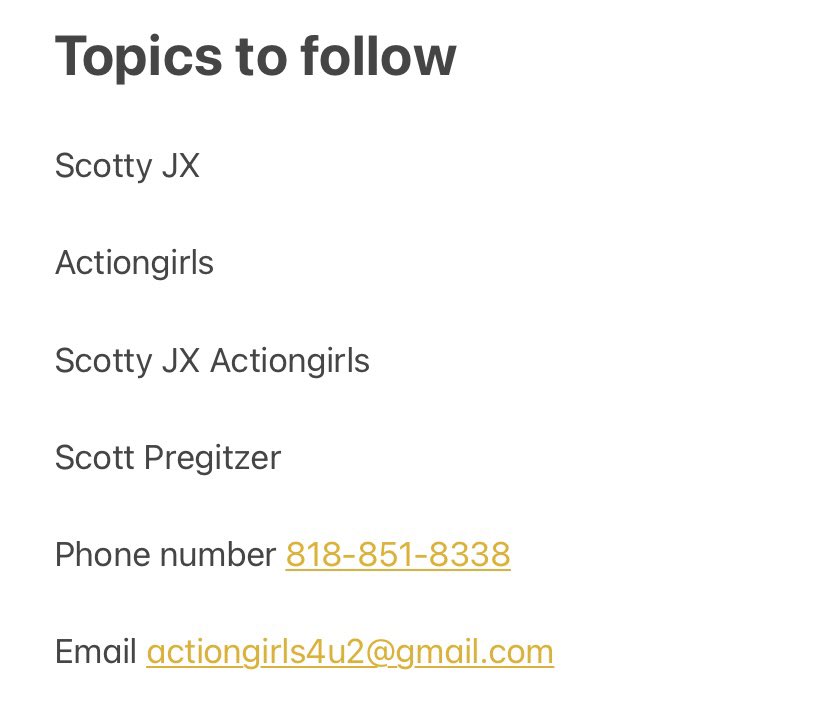 Action Girls Scotty