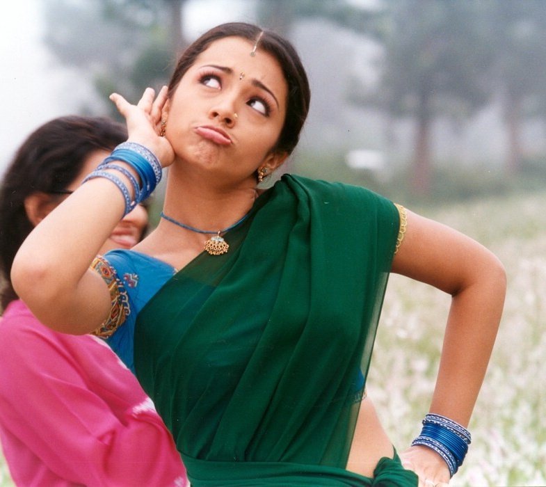 Trisha In Half Saree
