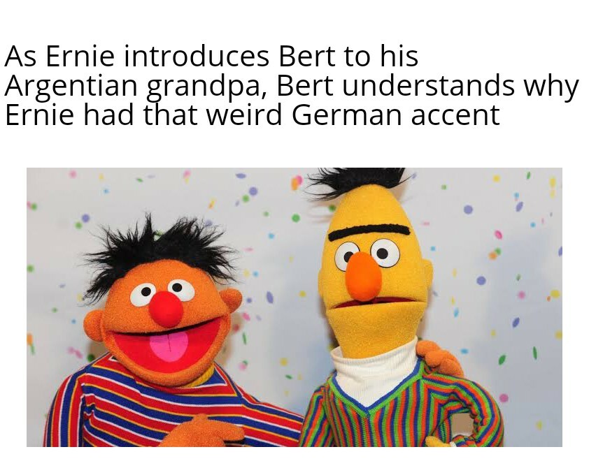 Bert Sesame Street Meme