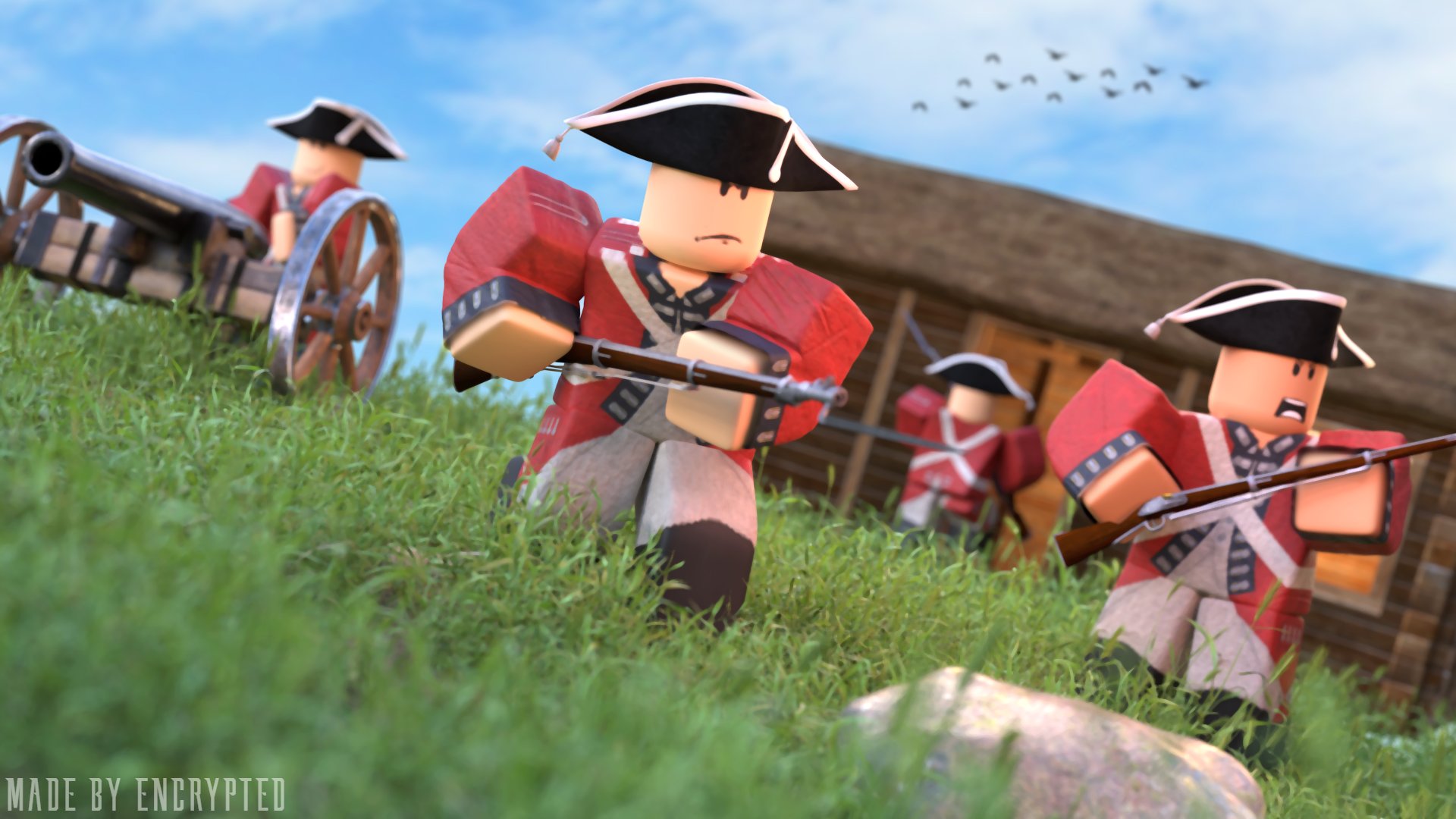 Unused Roblox War Group Logo