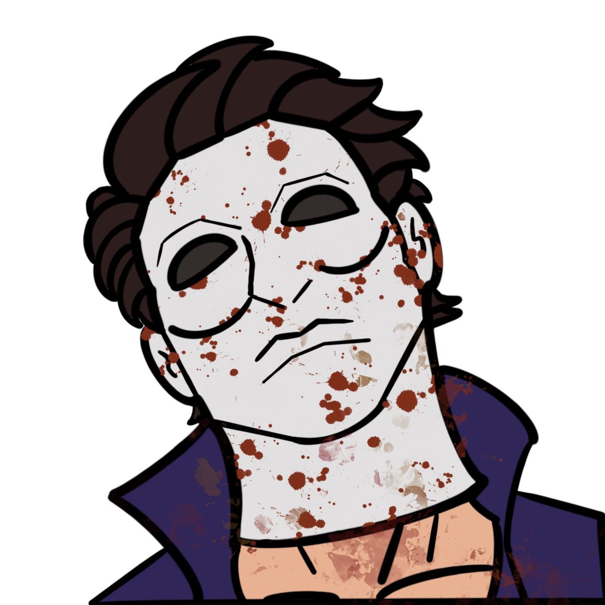 Digital Art & Collectibles Drawing & Illustration Michael Myers Emote ...