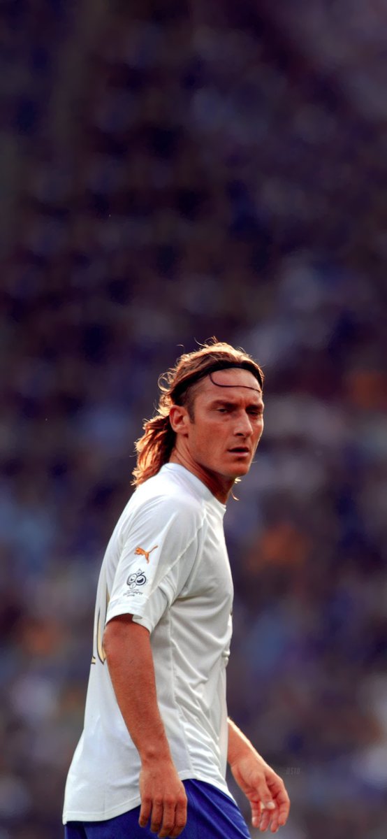 Francesco Totti Long Hair