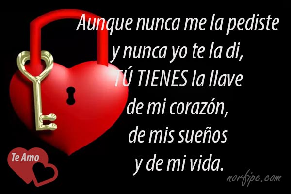 Tu Tienes La Llave De Mi Corazon