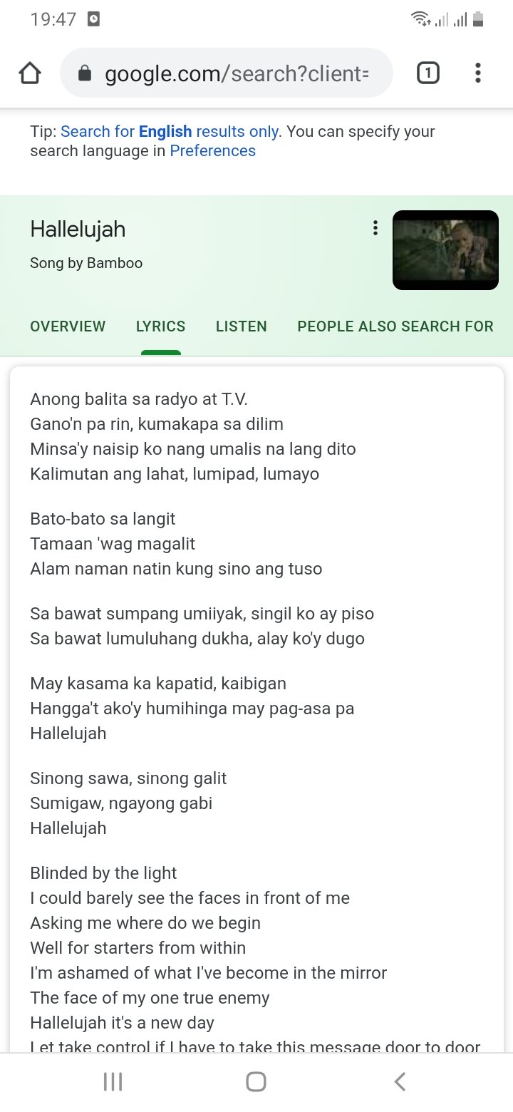 Hallelujah Lyrics Tumblr
