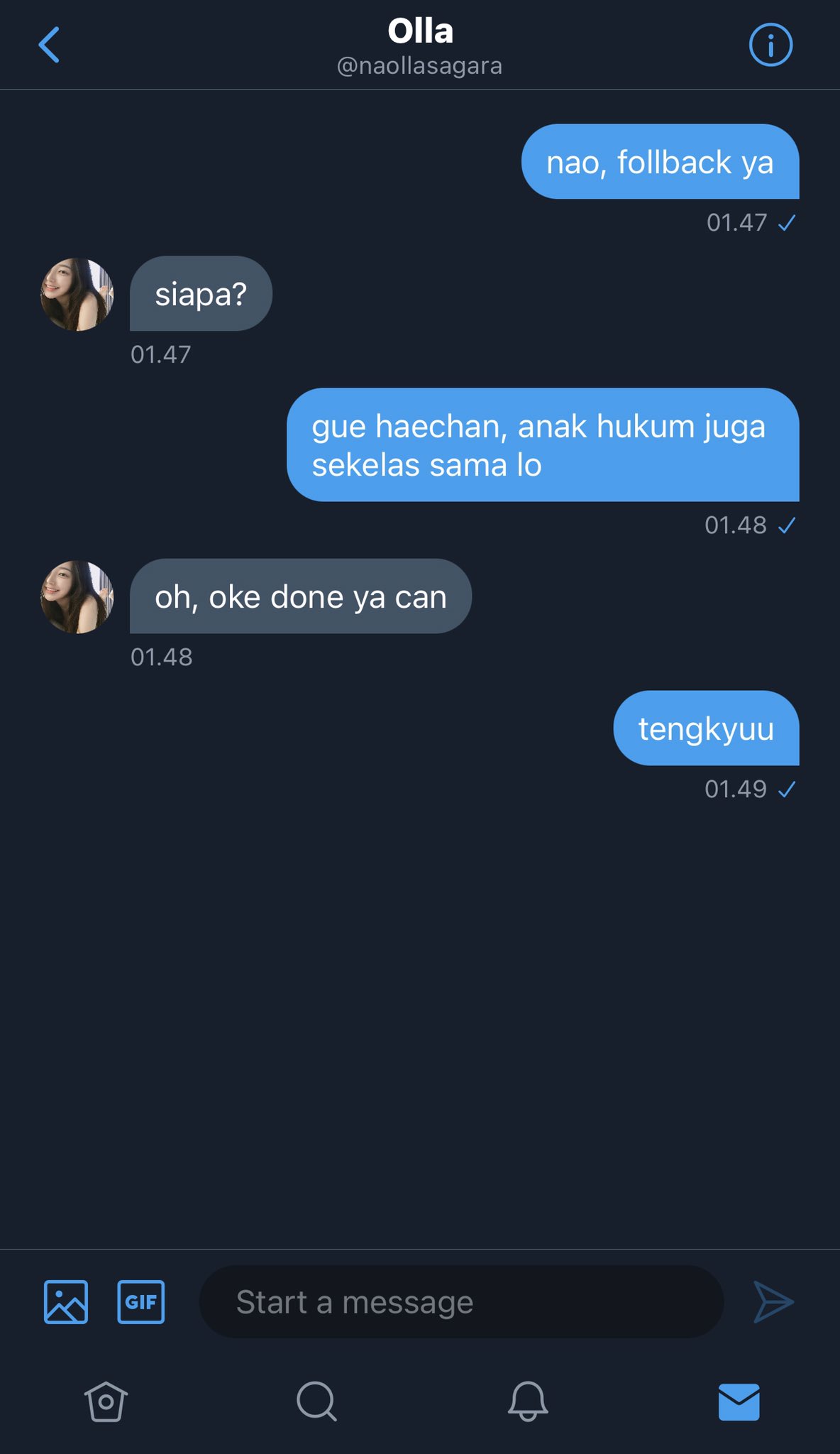 avla. on Twitter: "hurts so good. 🌻: nao .. 🥀: iya, sebentar ya. —haechan au. https://t.co ...