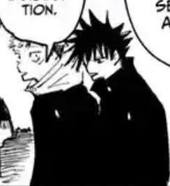 「megumi and yuji working hard sharing that single brain cell 」JUJUTSU ...