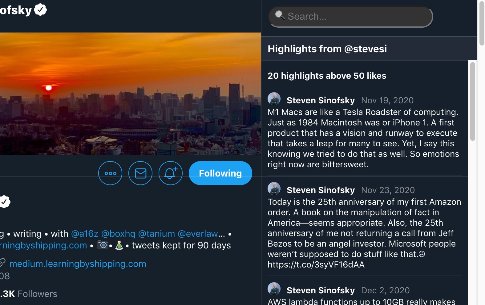 Geoffrey Litt on Twitter: "Some news: my side project browser extension @TwemexApp is being ...