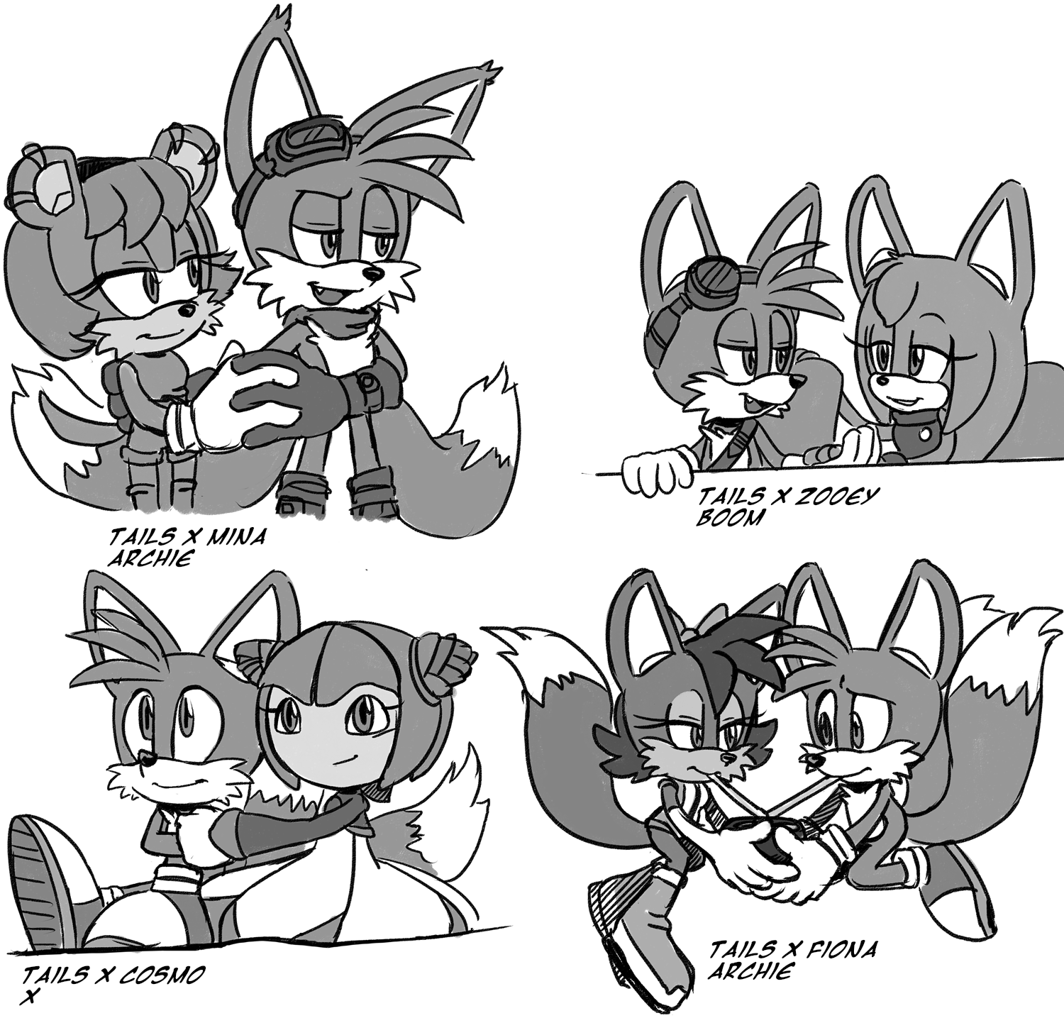 Tails X Fiona Fanfiction