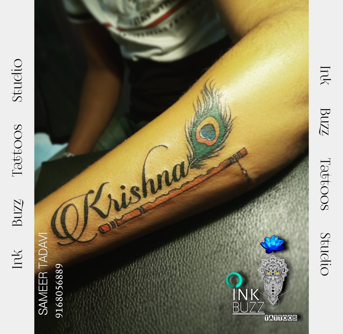 Samir Name Tattoos Nikhil Tattoo In Boisar,Palghar Best Tattoo